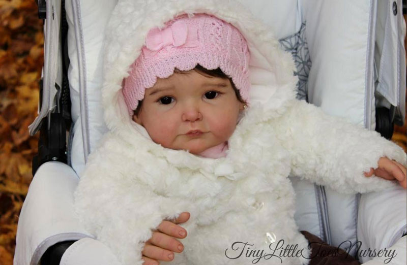Esmee Reborn Vinyl Doll Kit by Didy Jacobsen 18"