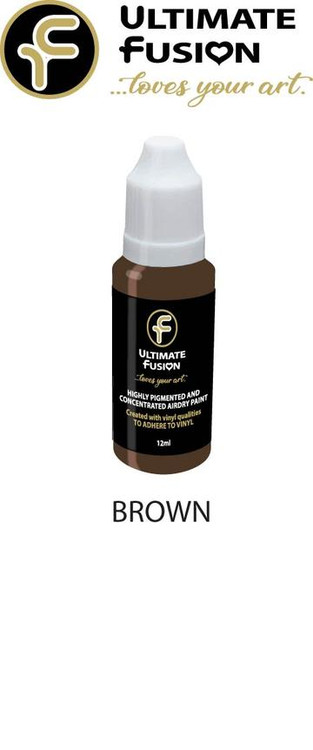Ultimate Fusion All in One Air Dry Paint brown