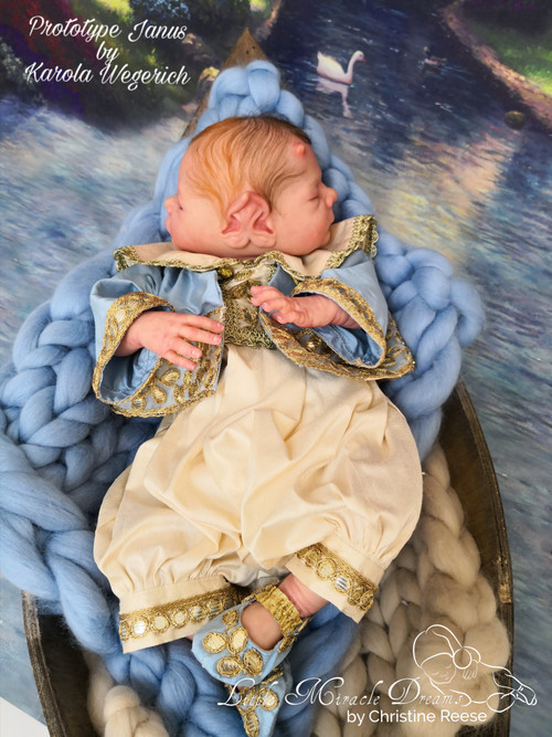 Janus Reborn Vinyl Doll Kit by Karola Wegerich