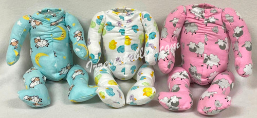 Cuddle Flannel Body Assorted Prints, Sizes and Colors