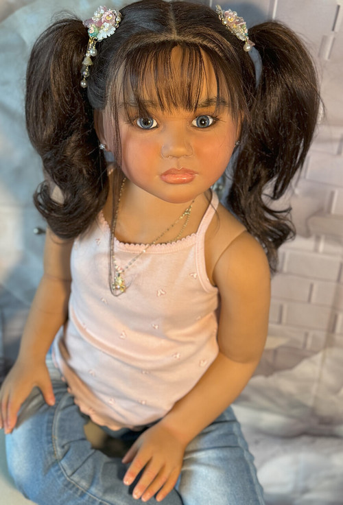 Adelia Life Sized Child Reborn Vinyl Doll Kit by Olga Tschenskaja 42-43"
