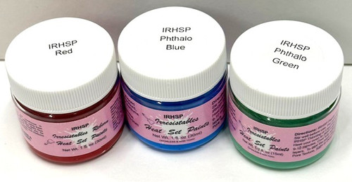 IRHSP Mottling Colors Set of 3 1/2 oz. Jars
