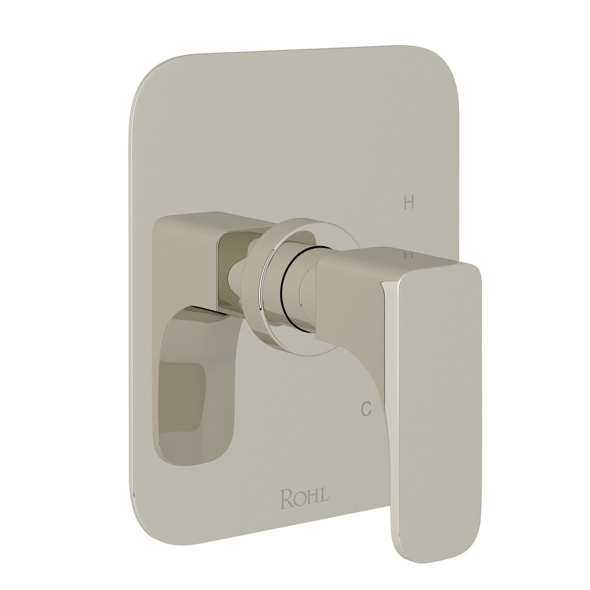 ROHL Quartile Pressure Balance Trim without Diverter - Polished Nickel ...
