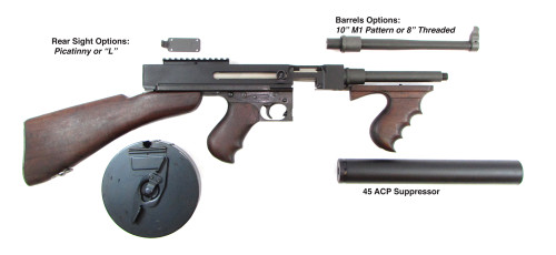 STG M1A1/1928 Stemple 76 Takedown Gun
