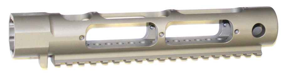 STG Universal Barrel Shroud with Extra Rail (NiB Plated) - BRP CORP