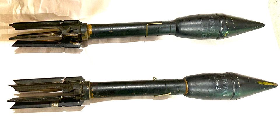 Lot: 2 x Demilled US M7 Rockets - BRP CORP