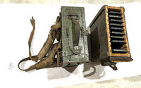 Italian WWII Breda M37 Feed Strip in boxes