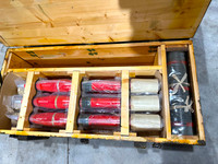 Inert Czech SPG-9 Rockets with Crate