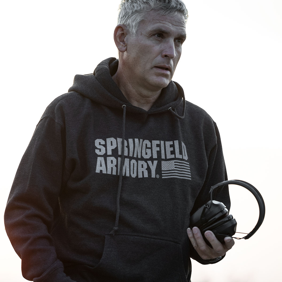 Men's Springfield Armory Flag Pullover Sweatshirt - Springfield Armory