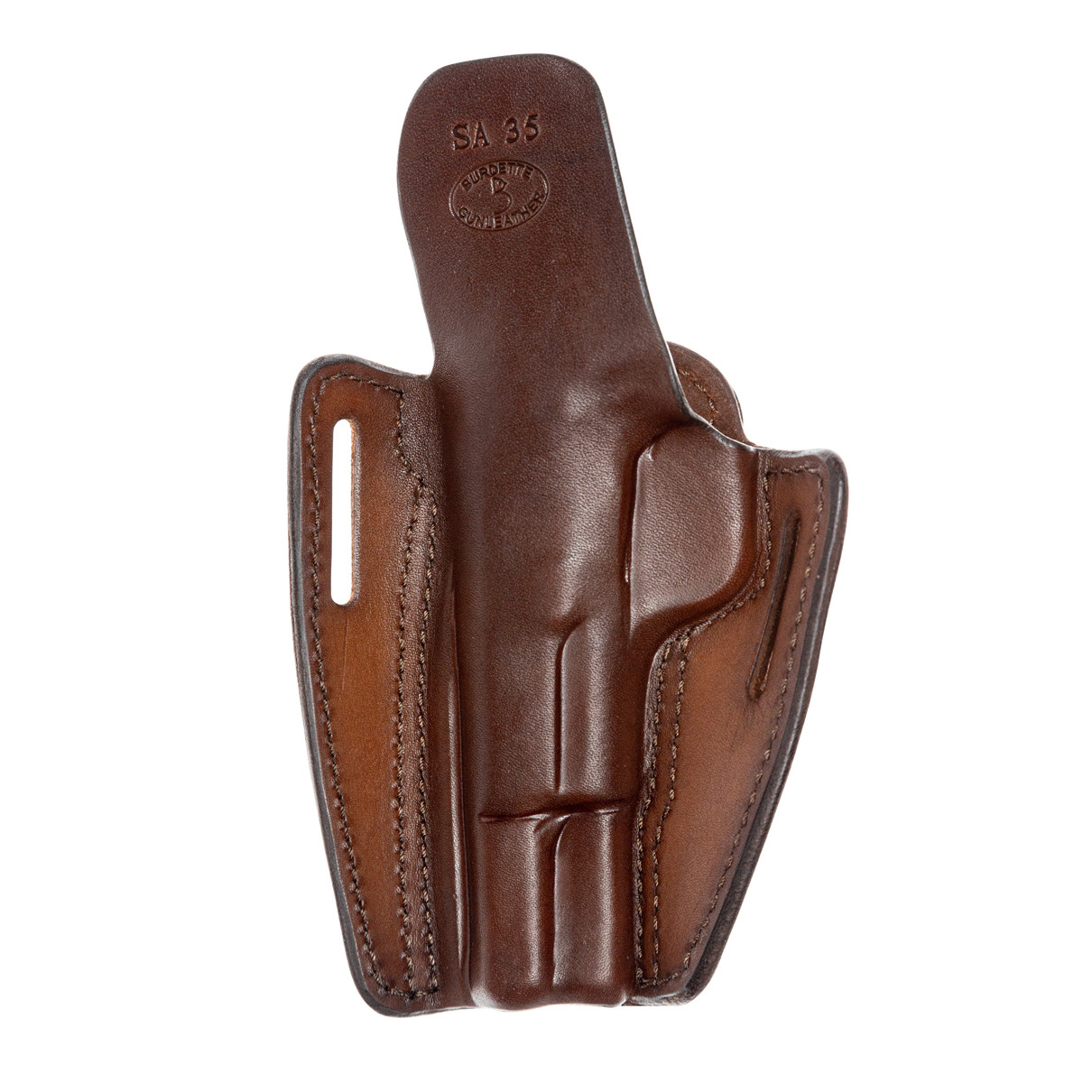 Burdette Custom Detective OWB Leather Holster - SA-35 - Springfield Armory