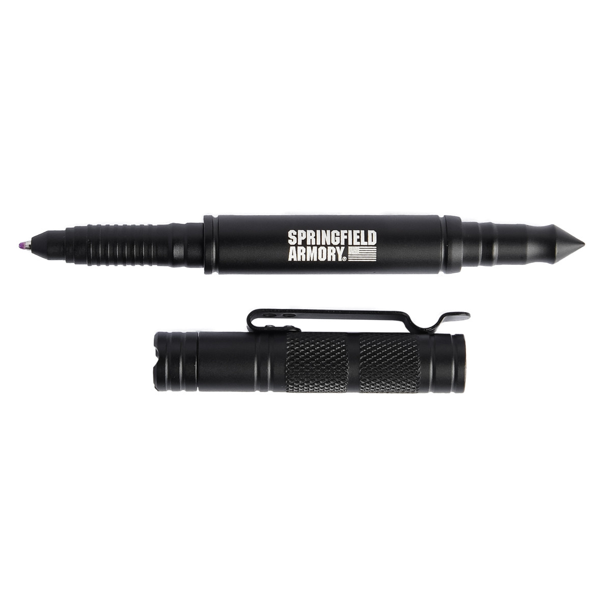Springfield Armory Flag Logo Stainless Steel Tactical Pen with ...