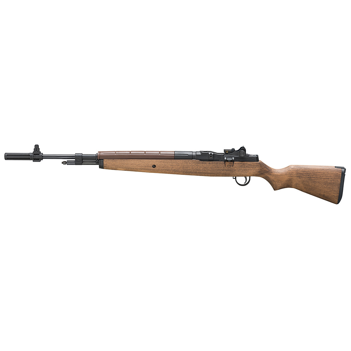 SA M1A underlever pellet rifle .22 wood stock