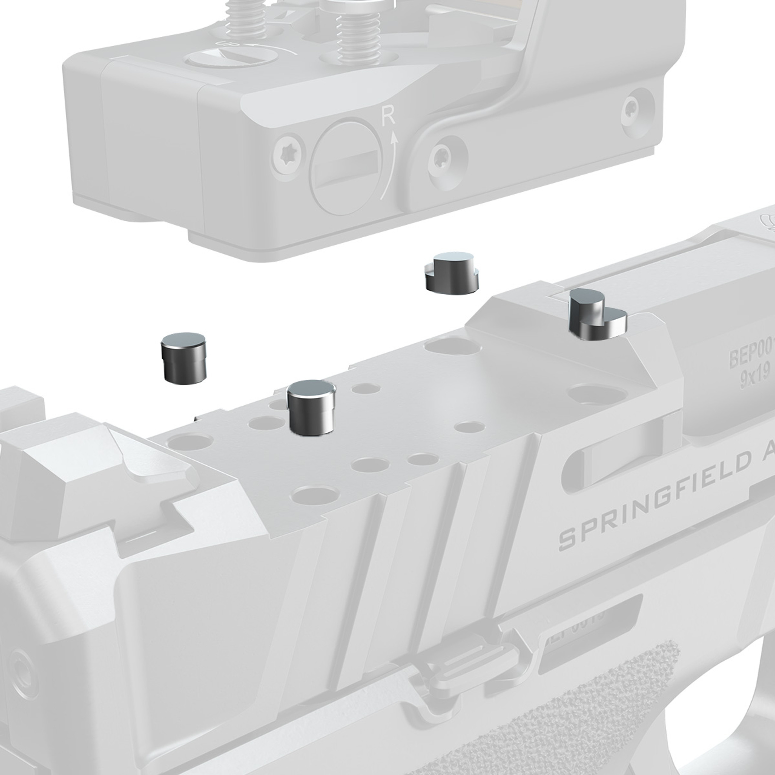 Echelon™ Variable Interface System Plate for ACRO & DOCTER Footprint
