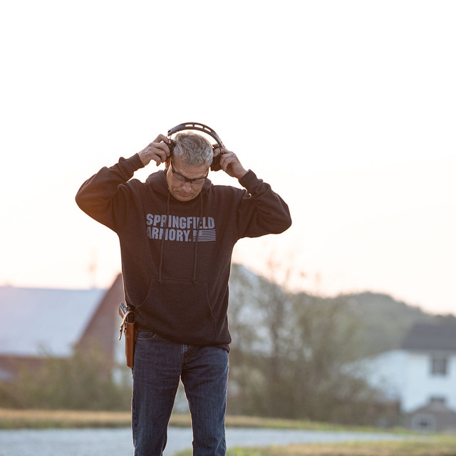 Men's Springfield Armory Flag Pullover Sweatshirt - Springfield Armory