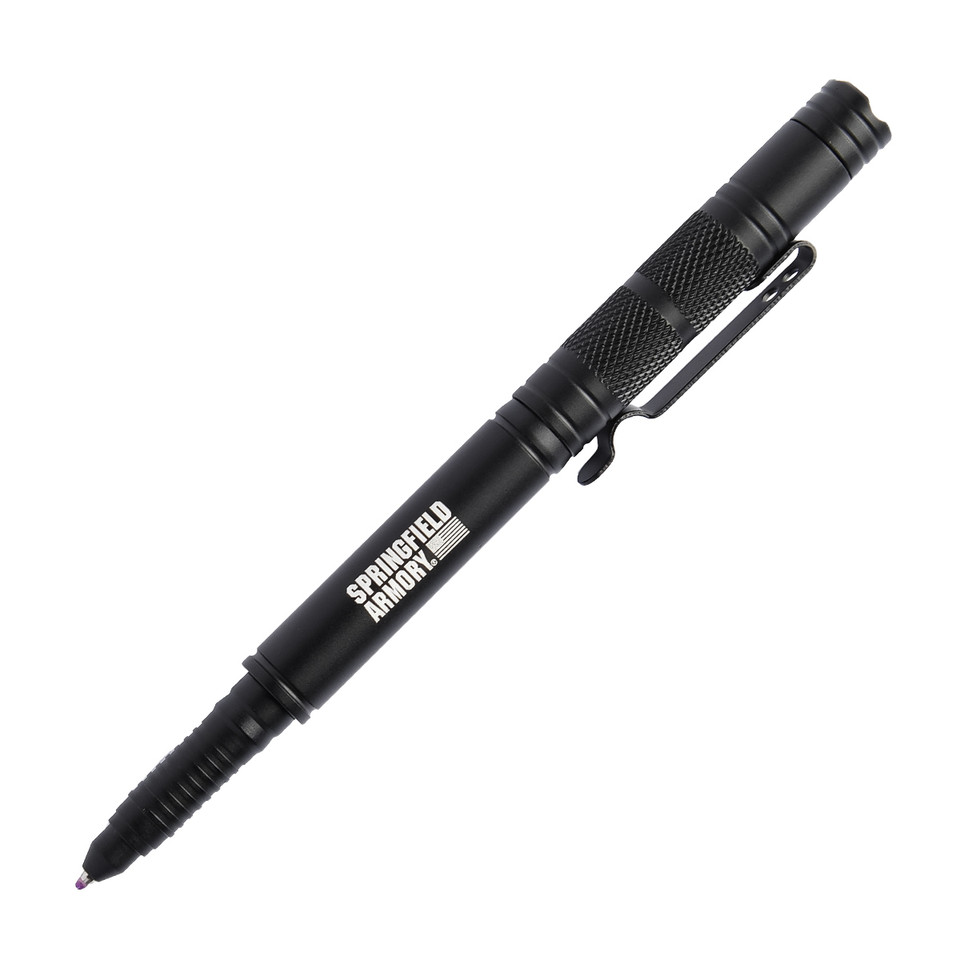 Springfield Armory Flag Logo Stainless Steel Tactical Pen with ...