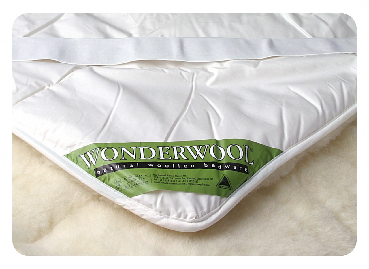 Wool Underlays Strapped / Underlay Mattress Protector - Mi Woollies