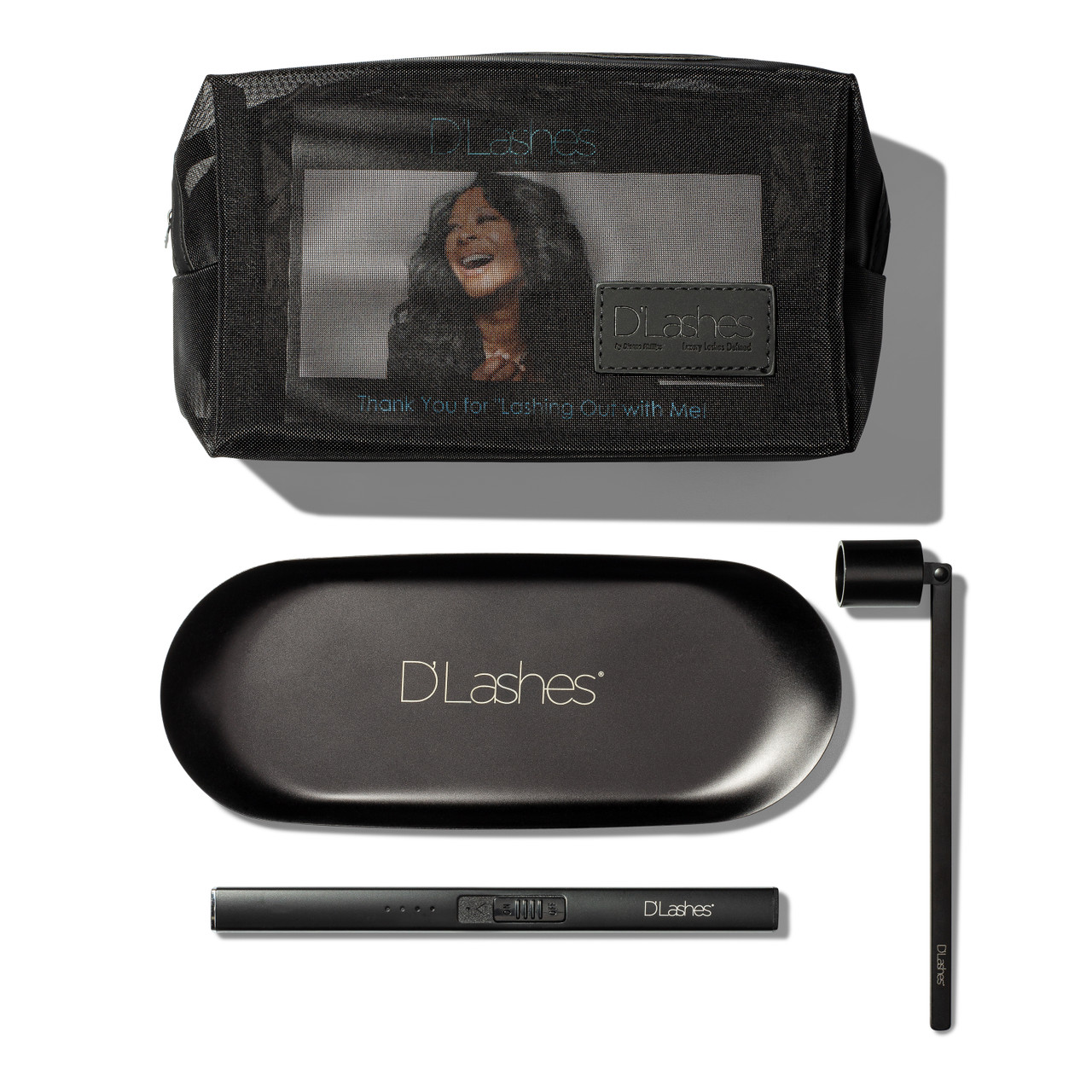 D'Lashes White Tea Candle - D'Lashes Online Store