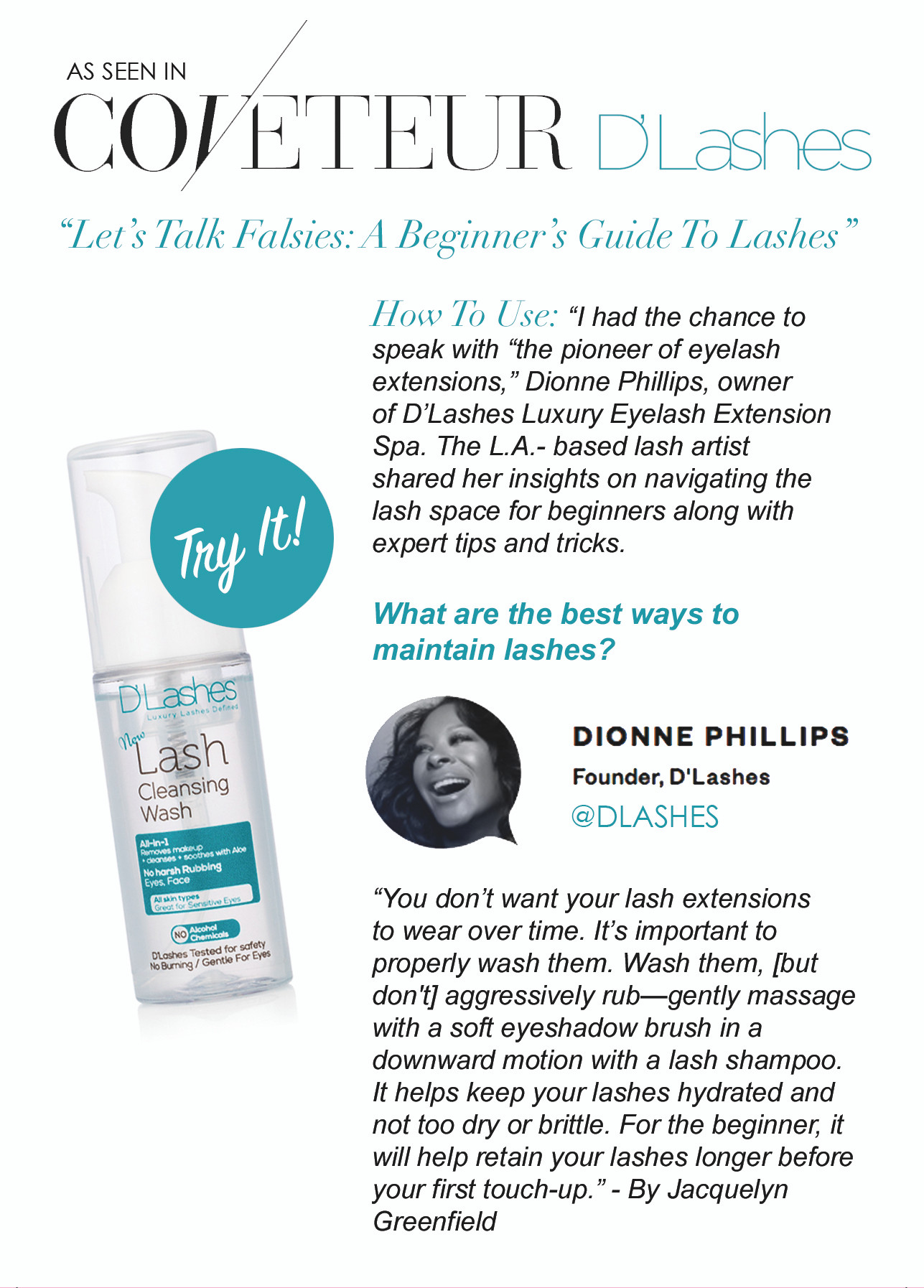 D'Lashes Lash Wash - D'Lashes Online Store