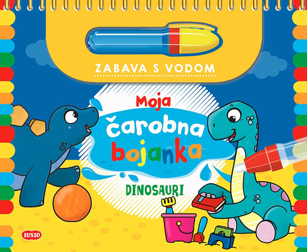 ČAROBNA BOJANKA: DINOSAURI - Školska knjiga webshop