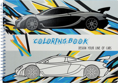 Bojanka za djecu Creative CARS - Školska knjiga webshop