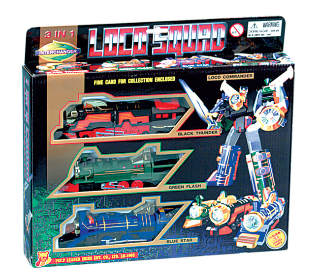 Trains Transformer Toy