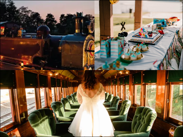 How to Host a Train-Themed Wedding Reception - Trainweb, LLC DBA ...