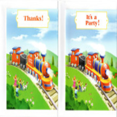 Little Chug Invite and Thank You Combo Pack