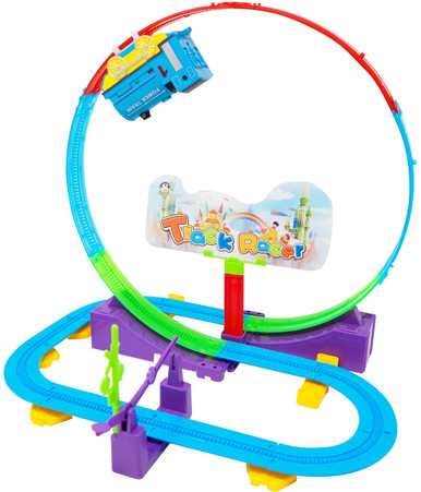 32 Piece Train Track Racer Set