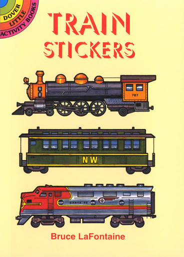 Train Stickers Book
