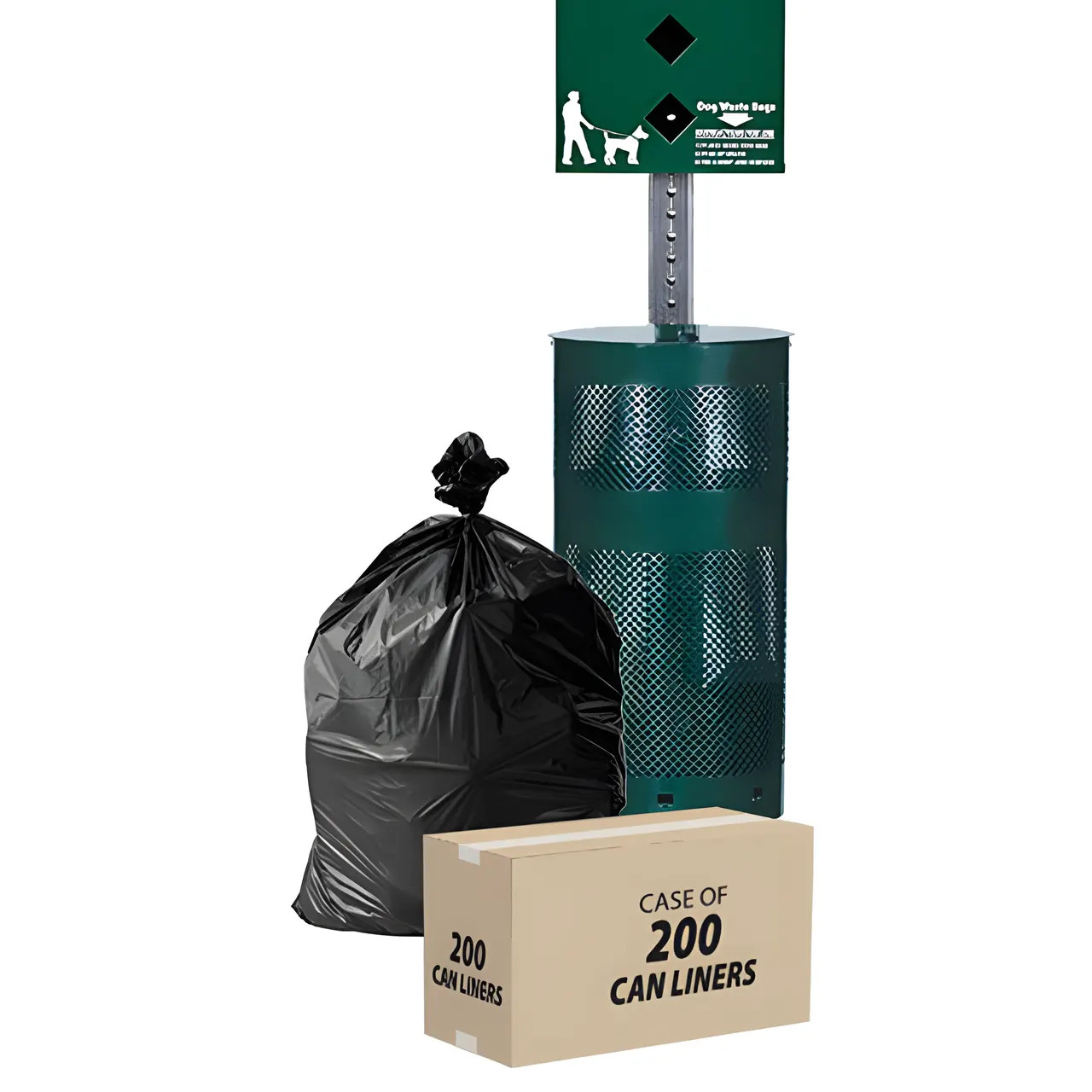 Dog Station Can Liner - Strong, Leak-Proof, Commercial Grade