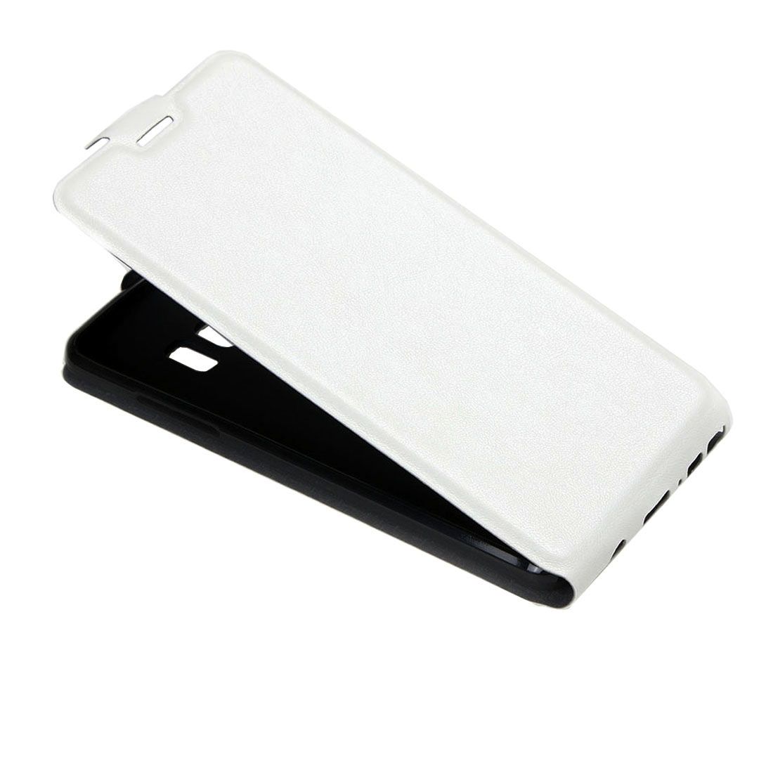 White Vertical Flip Samsung Galaxy Note FE Case | Leather Samsung ...