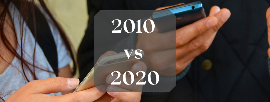 Evolution of Smartphones: 2010 vs 2020 - iCoverLover