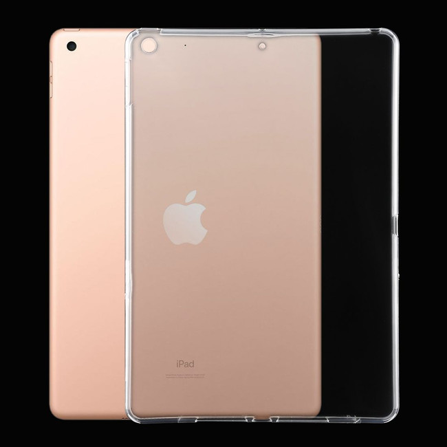 iPad 10.2in (2021,2020,2019) Case , Clear & Slim (3mm) TPU Soft ...