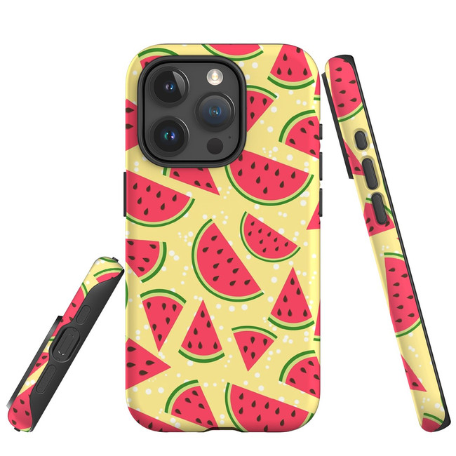 For iPhone 15 Pro Max Case Tough Protective Cover, Watermelons | Protective Covers | iCoverLover ...
