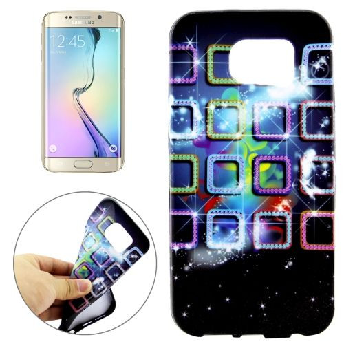 Glittery Boxes Samsung Galaxy S7 EDGE Case | Protective Samsung Galaxy ...