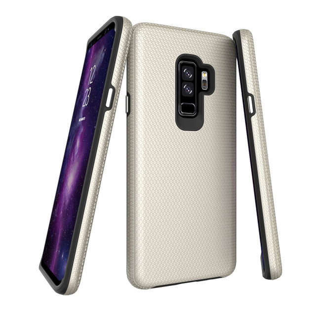 Gold Shockproof Protective Samsung Galaxy S9 PLUS Case | Armor Samsung ...