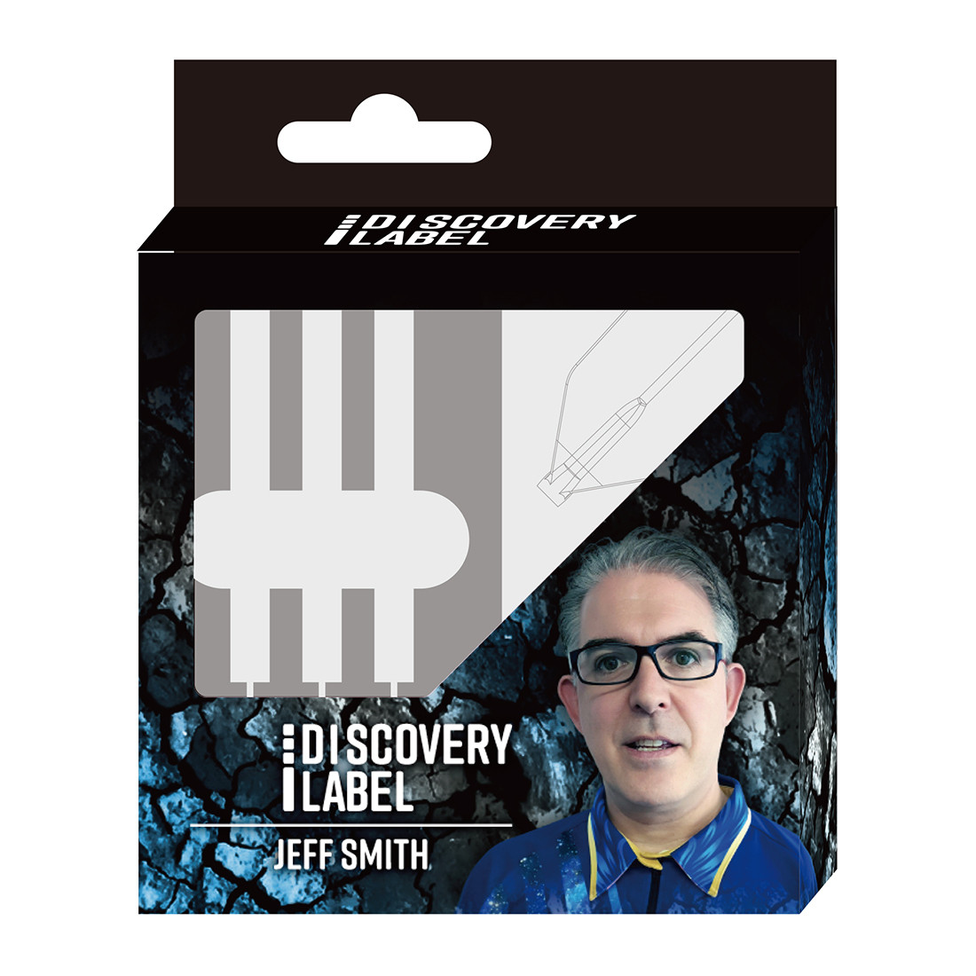 Cosmo Discovery Label Steel Tip Darts - Jeff Smith - 90% Tungsten - 21g ...
