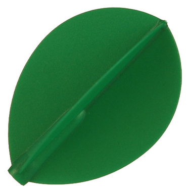Fit Flight - Teardrop - Green - 6 pack - theDartZone.com