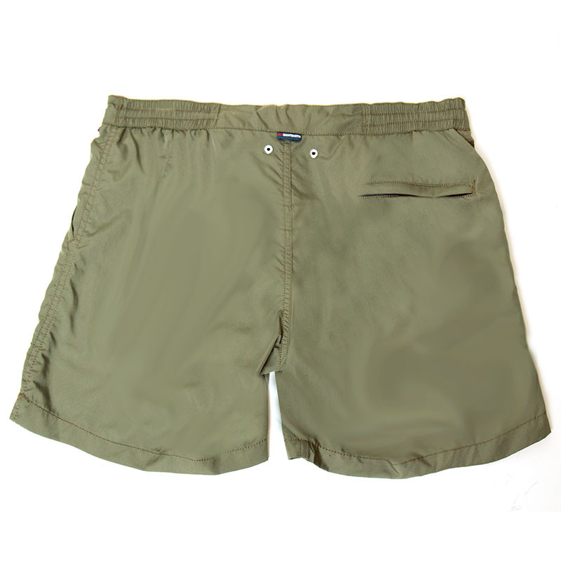 MC2 Saint Barth Army Green Swim Trunks | Alan Bilzerian