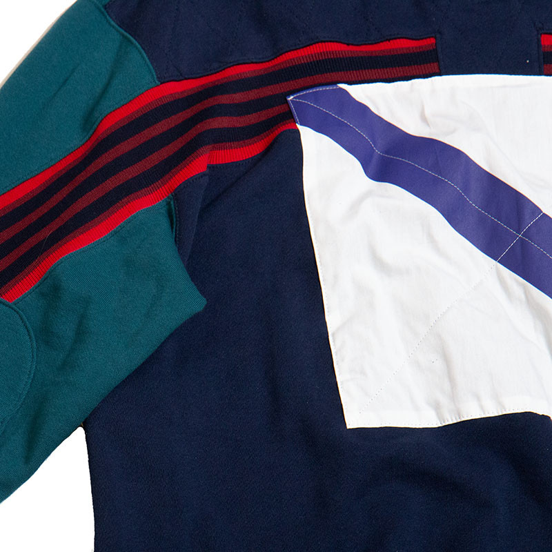 Facetasm Patchwork Rugby Shirt | Alan Bilzerian