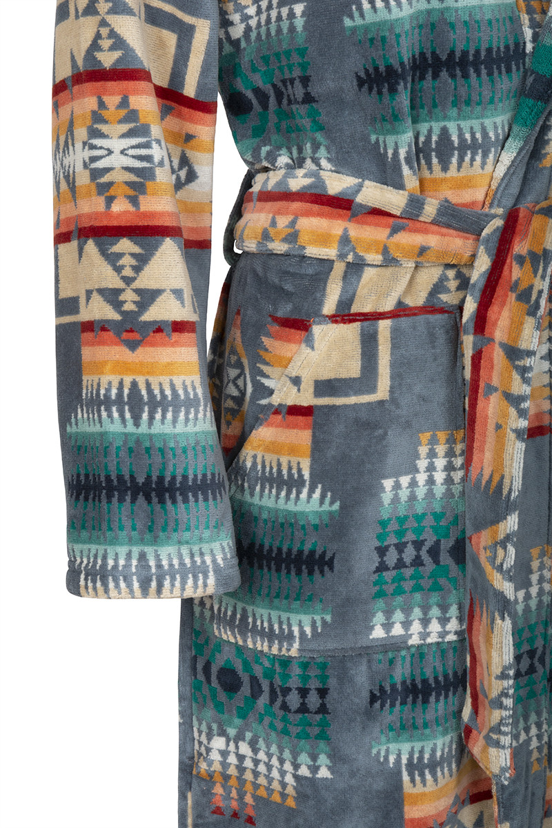 Pendleton Cotton Terry Velour Robe | Alan Bilzerian