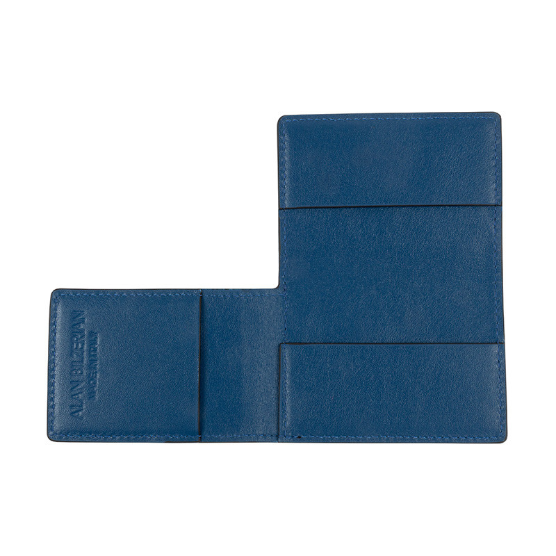 AB Two-Tone Calf Wallet | Alan Bilzerian
