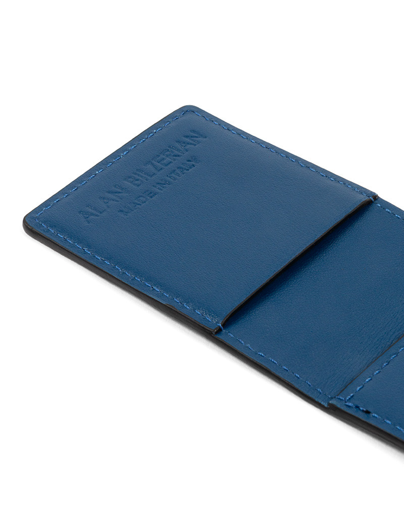 AB Two-Tone Calf Wallet | Alan Bilzerian