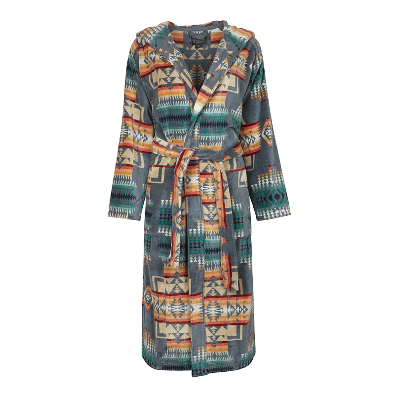 Pendleton Cotton Terry Velour Robe | Alan Bilzerian