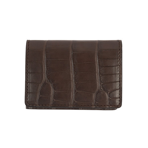 AB Two-Tone Alligator Wallet | Alan Bilzerian