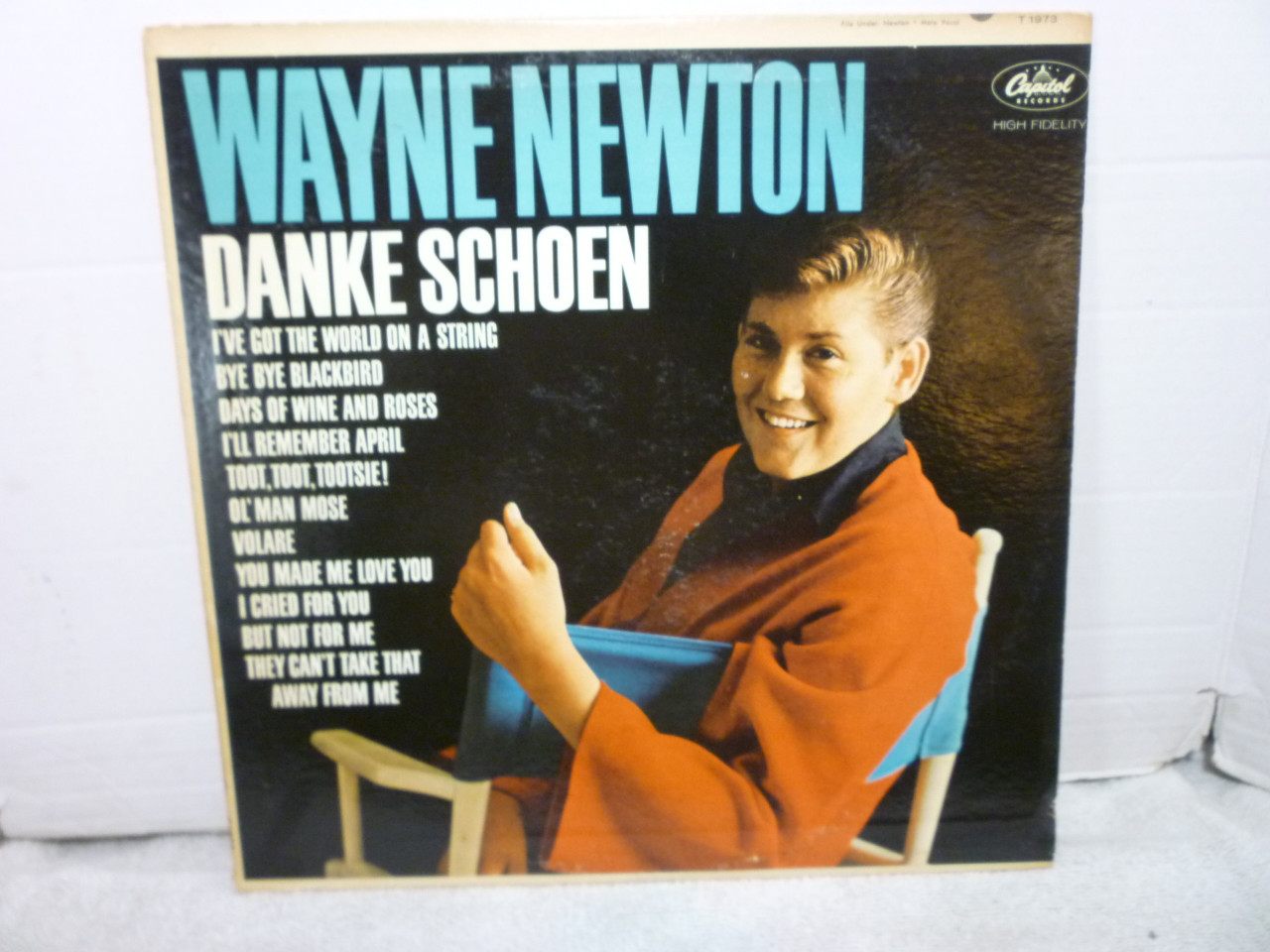 Wayne Newton " Danke Schoen " Vinyl LP Record Album