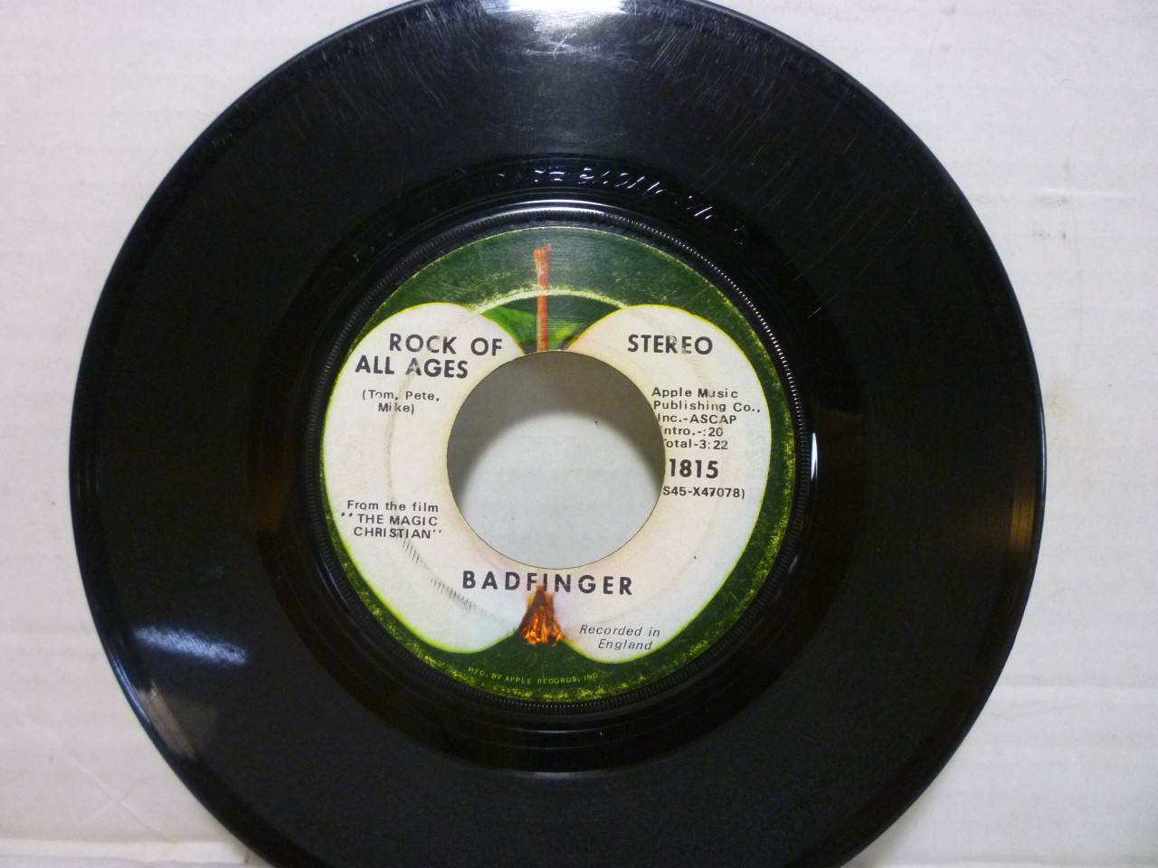 Badfinger " Come and Get It " 7" Vinyl 45 Record