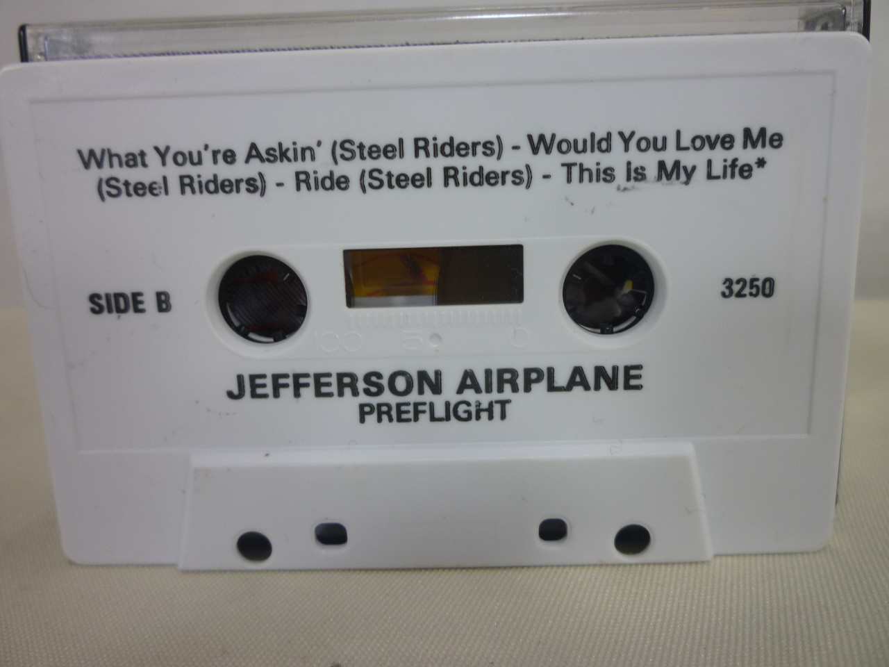 Jefferson Airplane Pre-Flight Live Cassette Tape