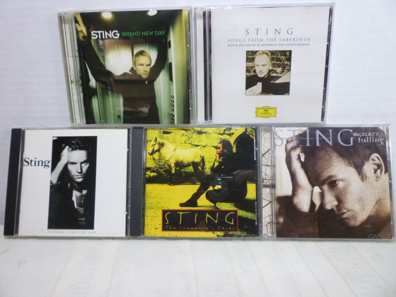 Sting 5 CD Collection 1987 - 2006 Nothing Like The Sun