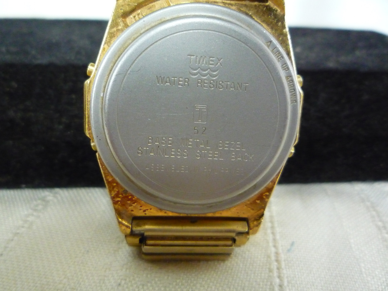 Timex Digital Quartz Chronograph Watch Lithium T52 Men New Battery
